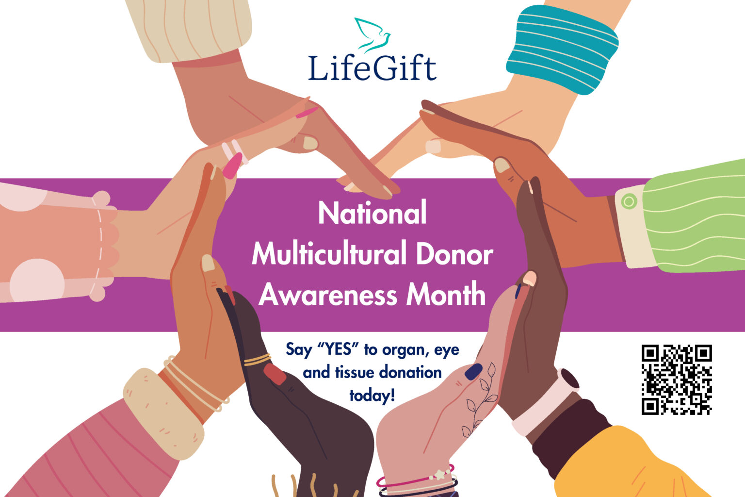 National Multicultural Donor Awareness Month – LifeGift